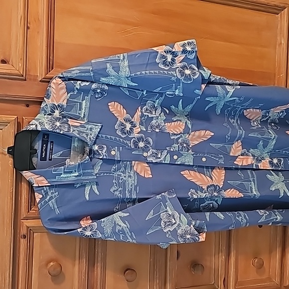 Tommy Bahama | Shirts | Nautica Mens Nwot 3xlt Hawaiian Ocean Themed ...